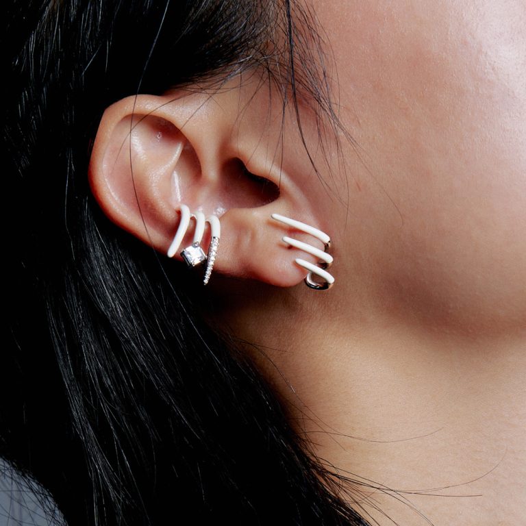 Vampire Princess Ear Cuff - Swan